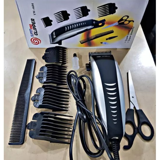 Super PRO Clipper Hair Trimmer Full Set | Shopee Philippines