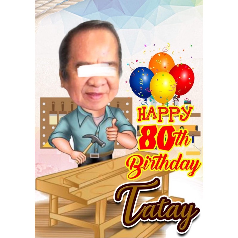 CARPENTER / Karpintero - CAKE TOPPER | Shopee Philippines