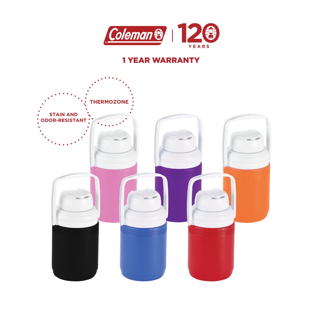 Coleman 1/3 Gallon ThermOZONE™ Insulated Beverage Jug with Flip-top ...