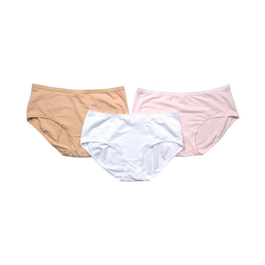 BENCH/ 3-in-1 High Rise Hipster Panty - Pink, Beige, White | Shopee ...