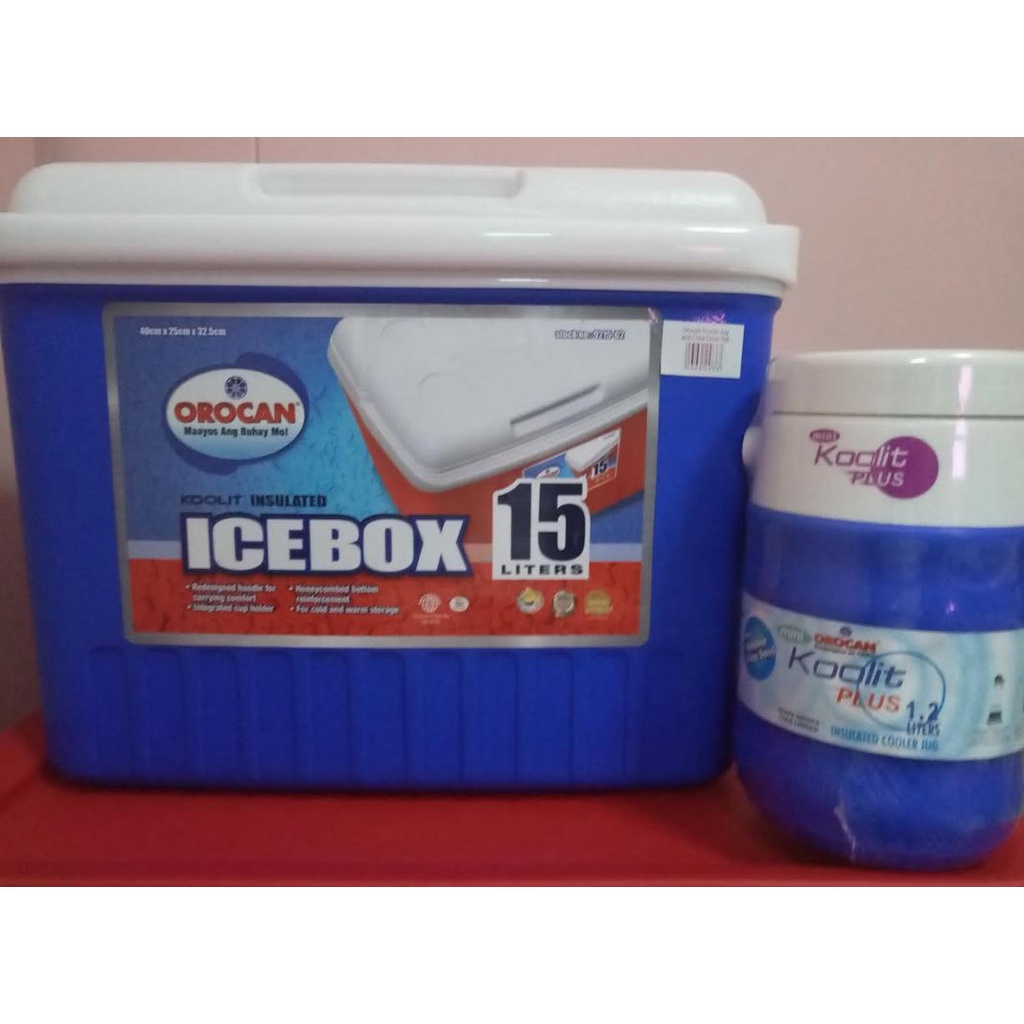 Orocan 15L Icebox with FREE 1.2L Cooler Jug | Shopee Philippines