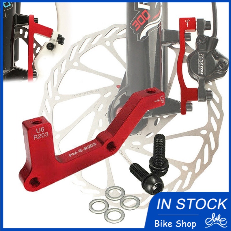 MTB Bike Disc Brake Rotors Adaptor 180mm 203mm IS/PM Caliper Adapter ...