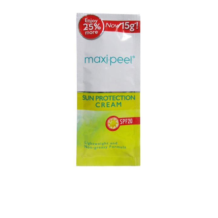 Maxi-peel Sunblock Cream 15g | Shopee Philippines
