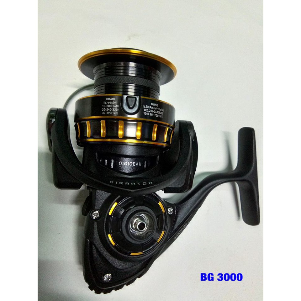 JIGAHOLIC 2016 DAIWA BG 3000 FISHING REEL | Shopee Philippines