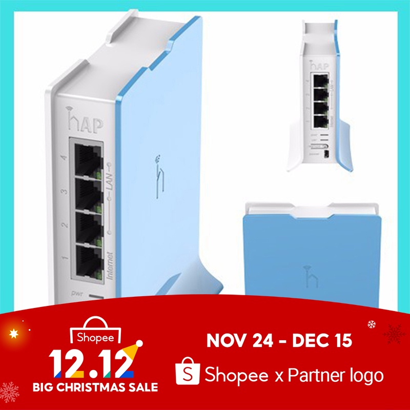 Mikrotik RB941-2nD-TC Hap Lite SOHO Router haplite | Shopee Philippines