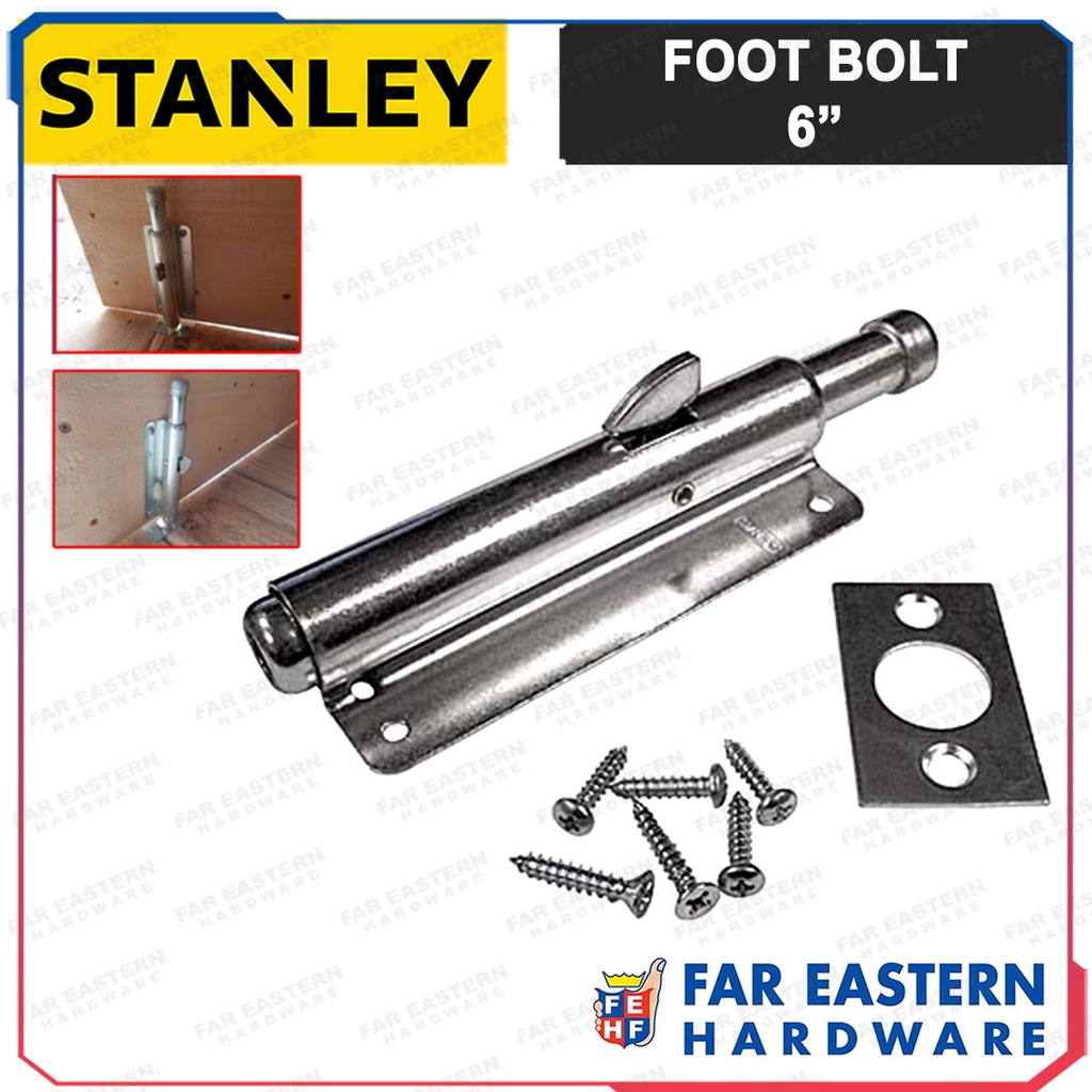 STANLEY Foot Bolt 6" 75-7060 STDH | Shopee Philippines