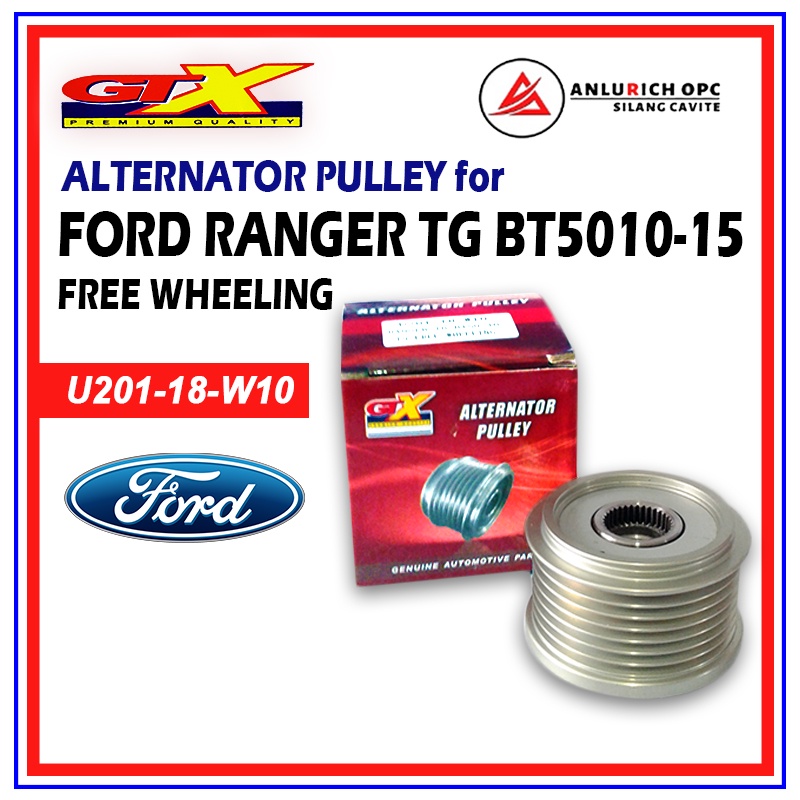 GTX Alternator Pulley for Ford Ranger TG BT5010-15 (U201-18-W10) FREE ...