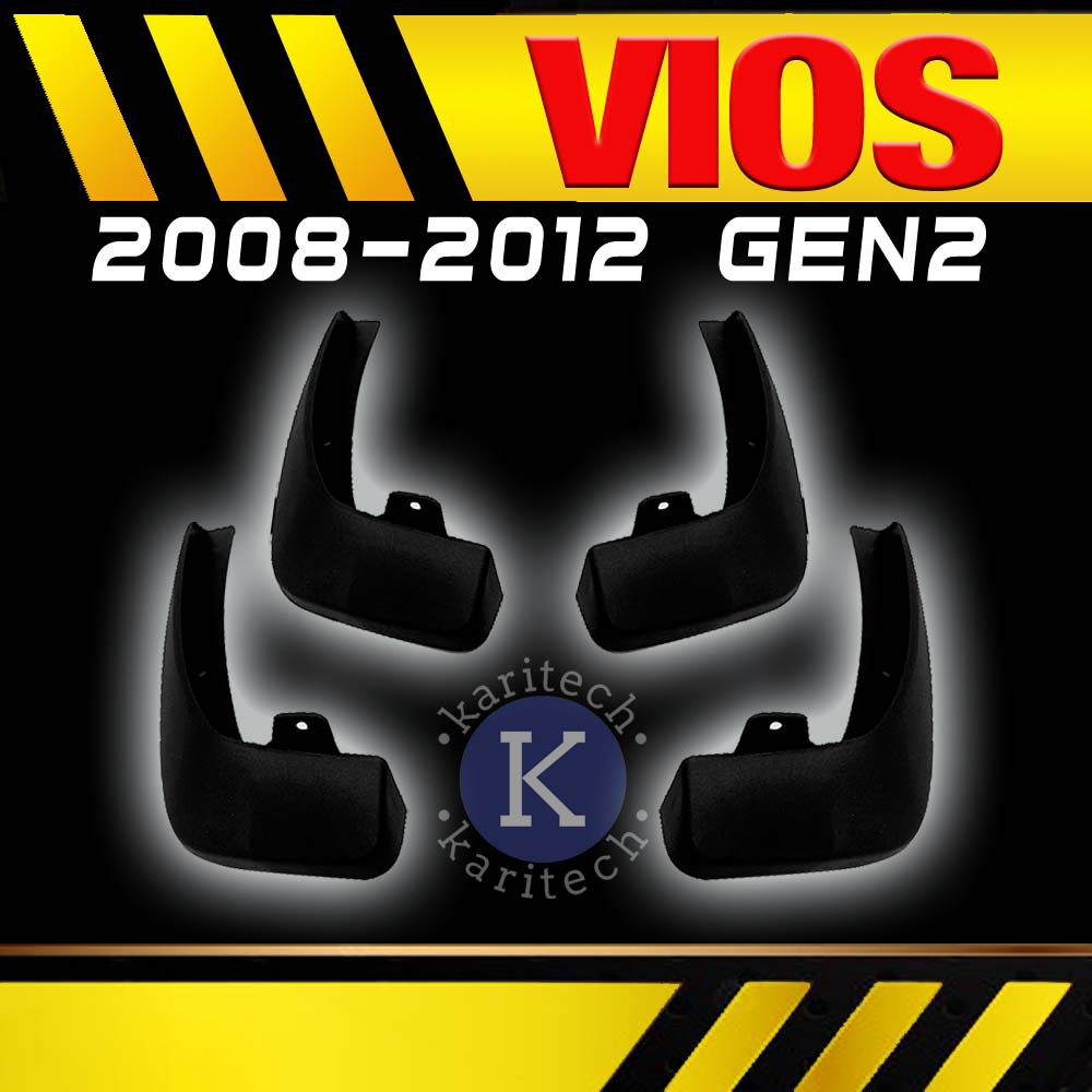 Mudguard for Vios 2008 2009 2010 2011 2012 ( Gen 2 ) | Shopee Philippines