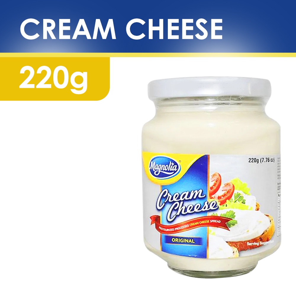 Magnolia Cream Cheese Spread (220g) | Shopee Philippines