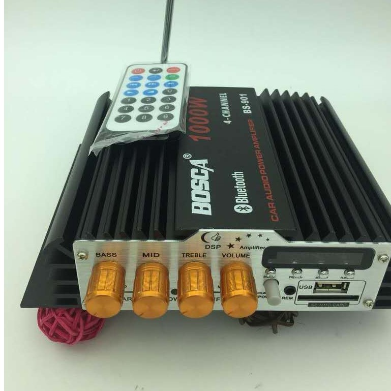 Bosca amplifier with bluetooth usb/sd fm stereo audio power amplifier | BeeCost