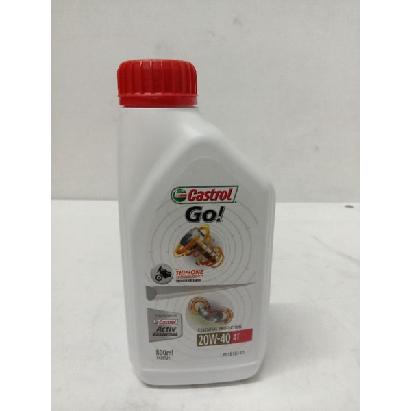 Castrol Go 4T | CASTROL GO! 4T 10W40 1L, Super multi-grade motor oil – MPVZ