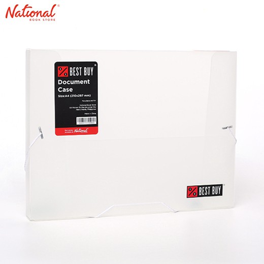 Best Buy File Case 14009 A4 Garter Lock Foldable, Clear | Shopee ...
