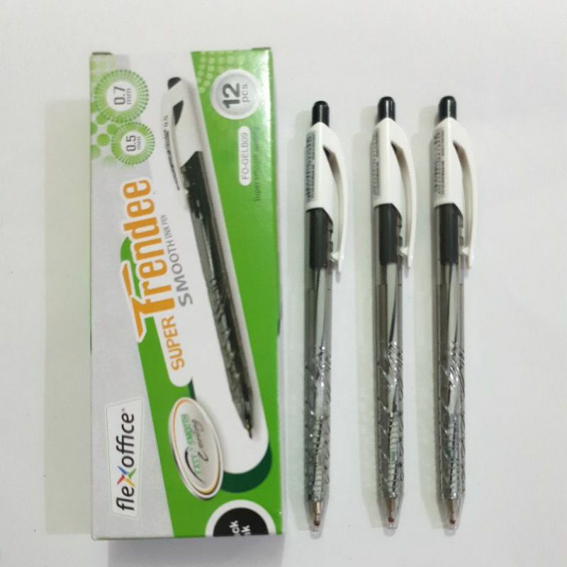FlexOffice Super Trendee Retractable Ballpen | Shopee Philippines