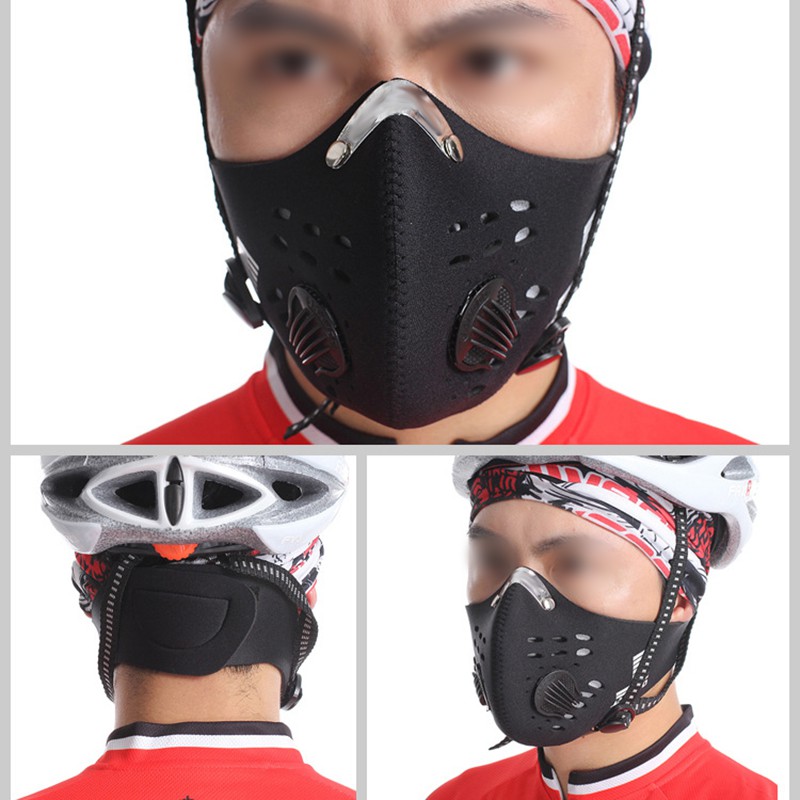Sport Tactical Face Mask Half Face Neoprene Mask Winter Warm Outdoor ...