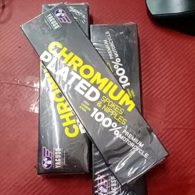 rayos yaguso 9/155# spokes& nipples TMX 100% PREMIUM MOTORCYCLE ...