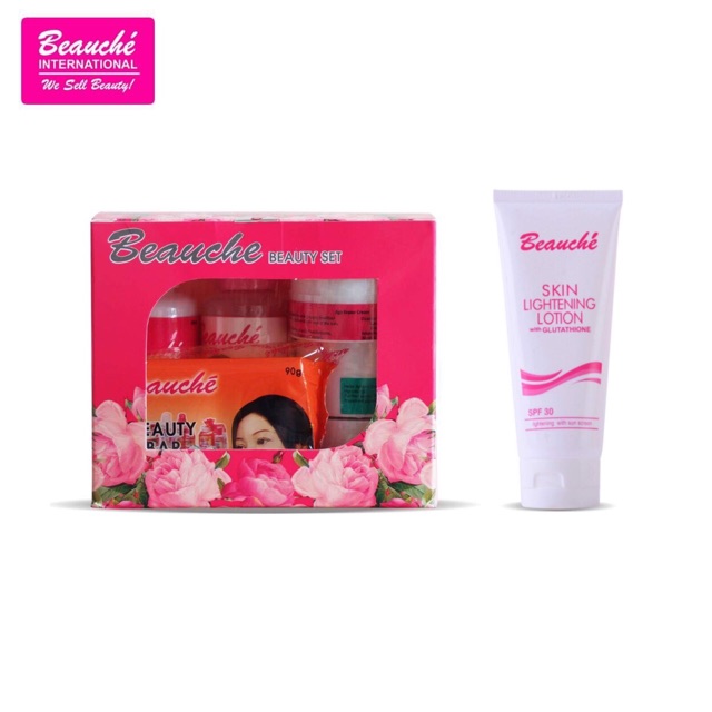 Beauche Set with 100ml Whitening Lotion | Shopee Philippines