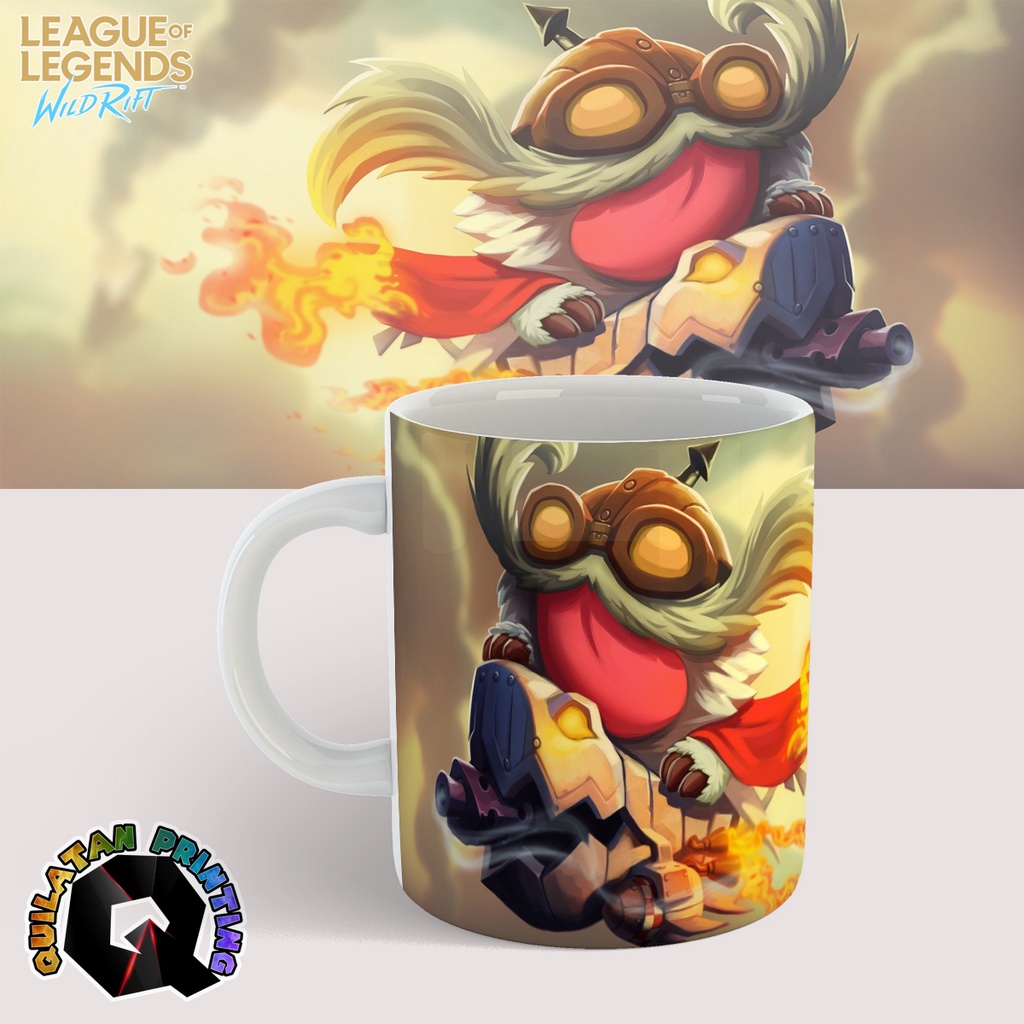 League of Legends Wildrift Poro Hero Corki Mug/Magic Mug | Shopee ...