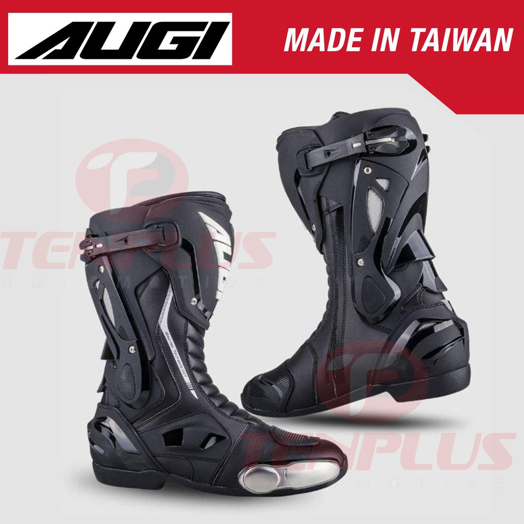AUGI Racing Boots AR-1 Black | Shopee Philippines