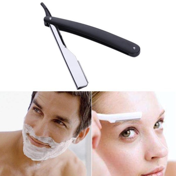 Labaha Manual Shaver Professional Straight Edge Stainless Steel Sharp ...