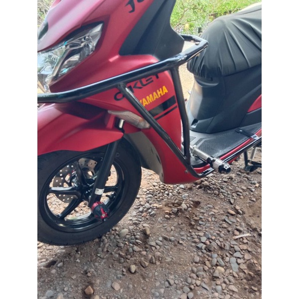 YAMAHA MIO GRAVIS - CRASH GUARD HALF DESIGN | Shopee Philippines