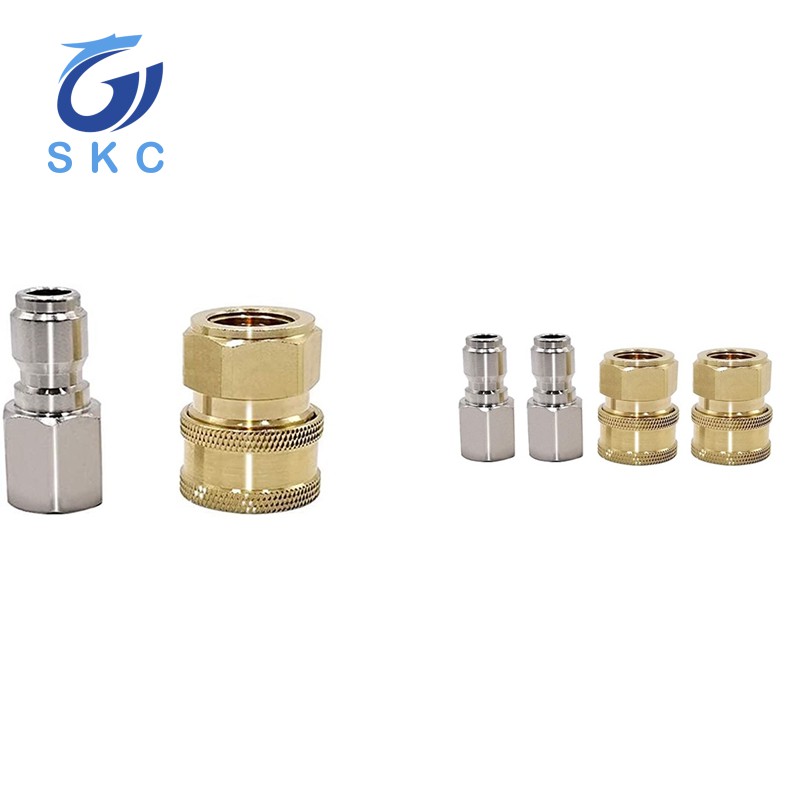 3/8 Inch Stainless Steel Male and Female Quick Connector Kit | BeeCost