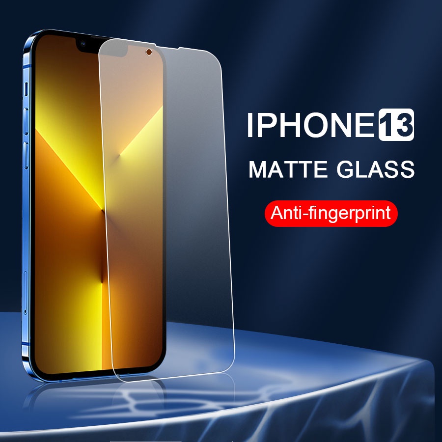 iPhone 13 Mini 14 12 11 Pro Max Tempered Glass Matte Full Screen Protector | Shopee Philippines