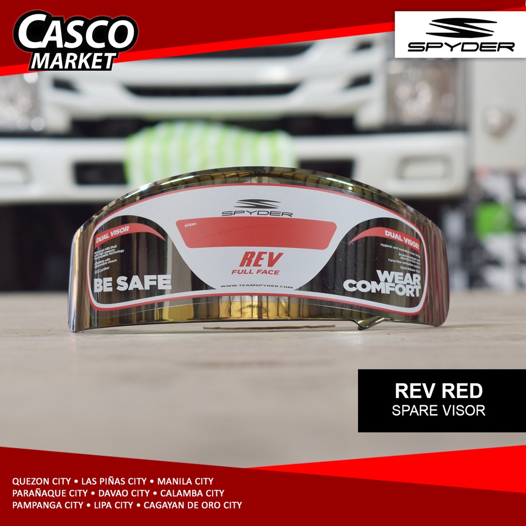 SPYDER REV VISOR SPARE LENS | Shopee Philippines