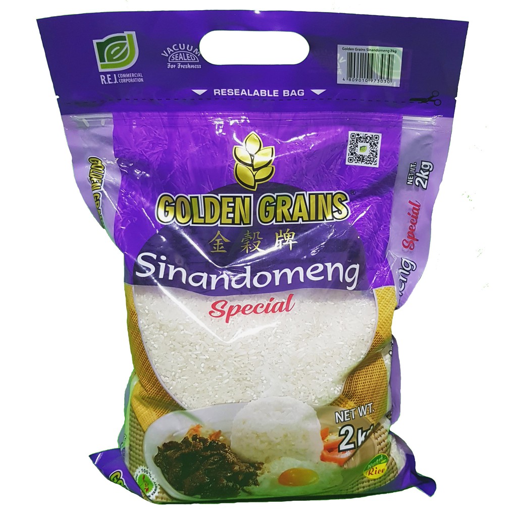 Golden Grains Sinandomeng Rice 5kg | Shopee Philippines