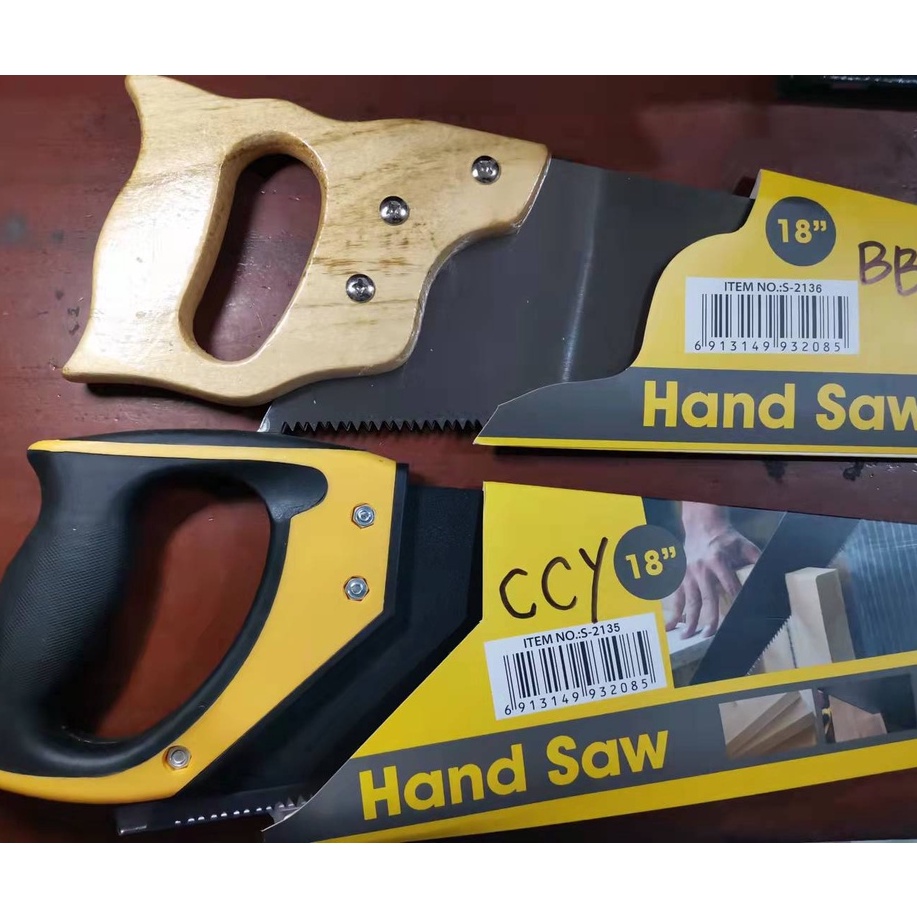 sunrise black wood saw/ Lagre Wood saw/Hand saw/Cross saw/Lagaring ...