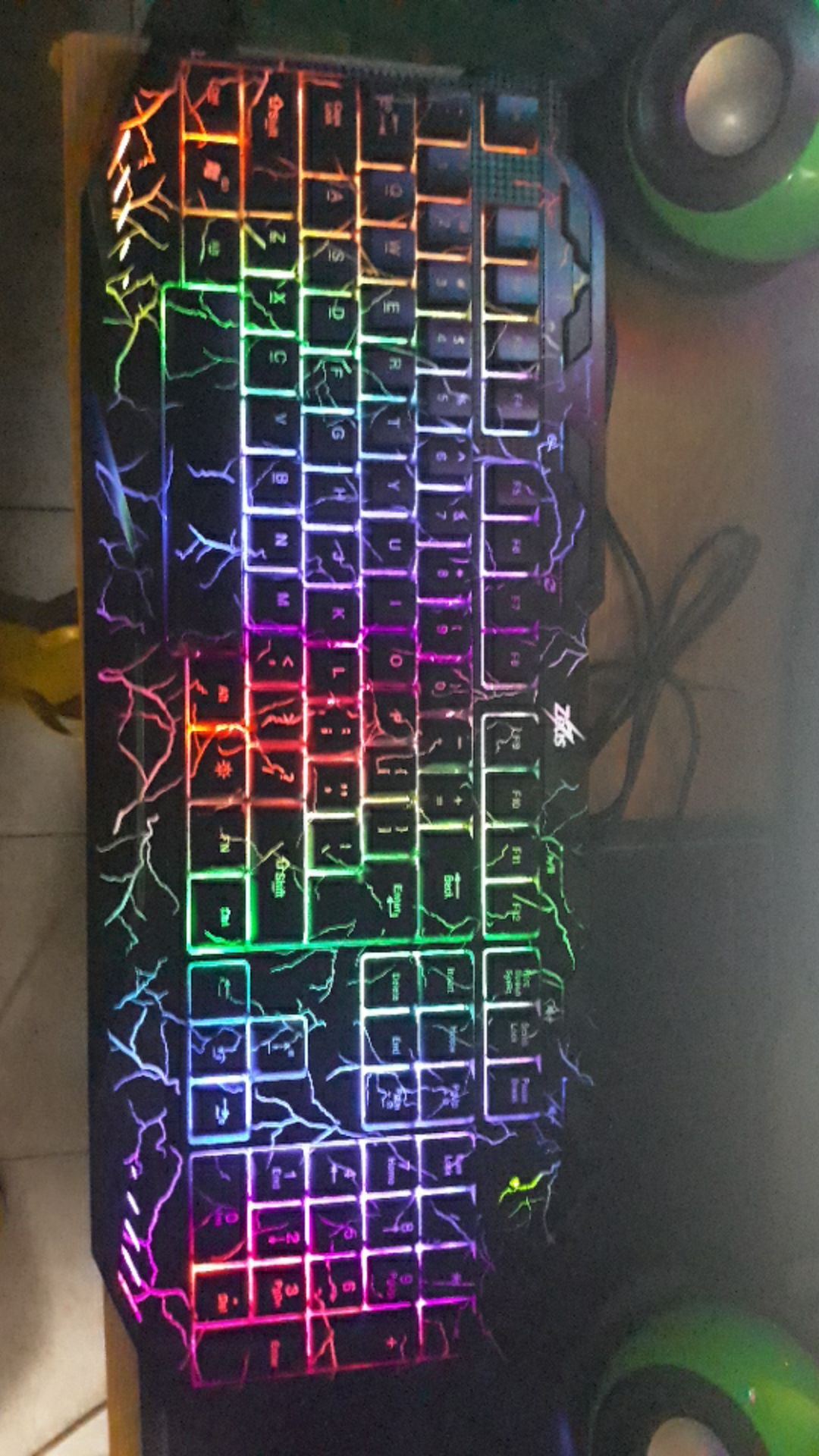 Zeus K002 ( Black EarthShaker）Multi-Media Gaming Keyboard - Online ...