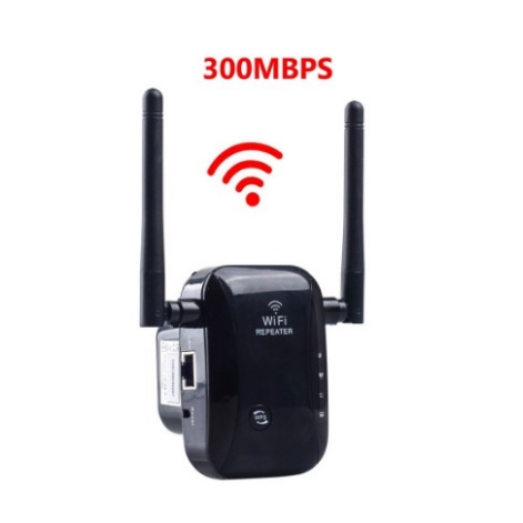 Wireless-N Wifi Repeater WiFi Routers 300Mbps Range Expander (black ...
