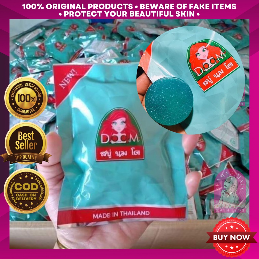 SEAMAS 100% ORIGINAL Doom Soap 30g COD Made in Thailand Promote ...