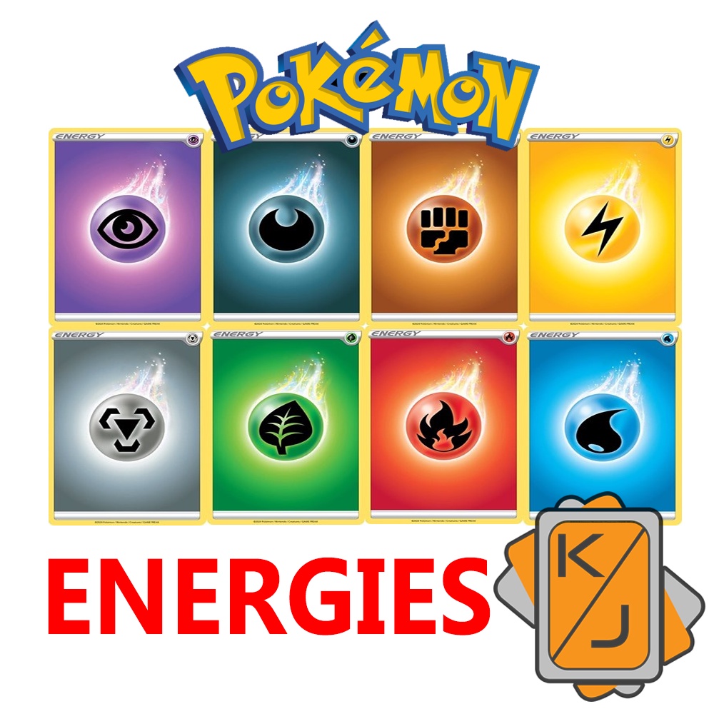 POKEMON ENERGY CARDS - POKEMON TRADING CARD GAME | Shopee Philippines