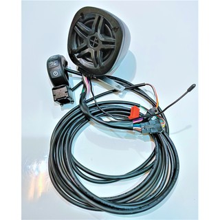 ebike bluetooth speaker 48-60volts with long cable 170cm for control ...