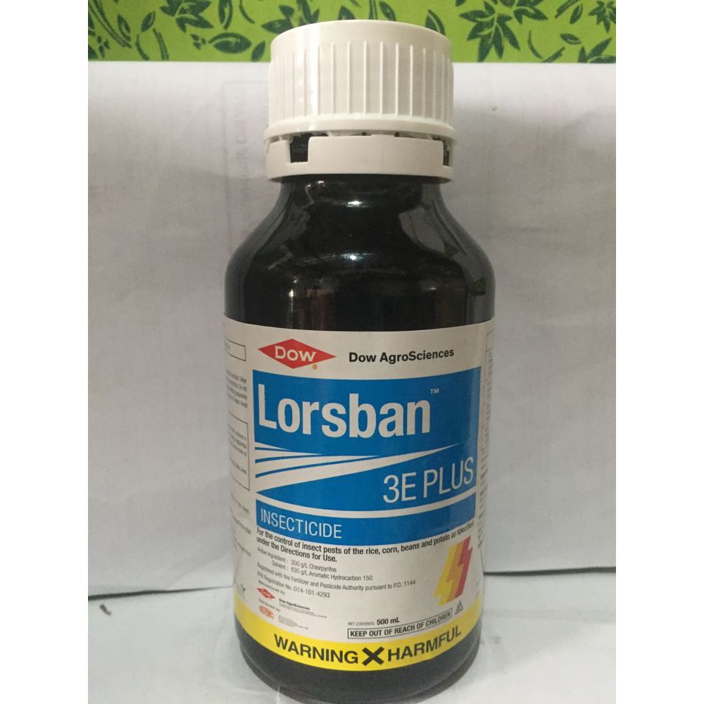 Lorsban 3E Plus 500mL & 1liter | Shopee Philippines