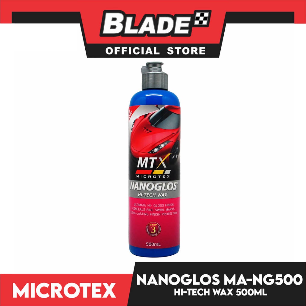 Microtex MA-NG500 Nanoglos Hi-Tech Wax 500mL | Shopee Philippines
