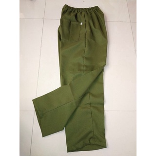 SCRUB SUIT PANTS TETERON COTTON FABRIC | Shopee Philippines
