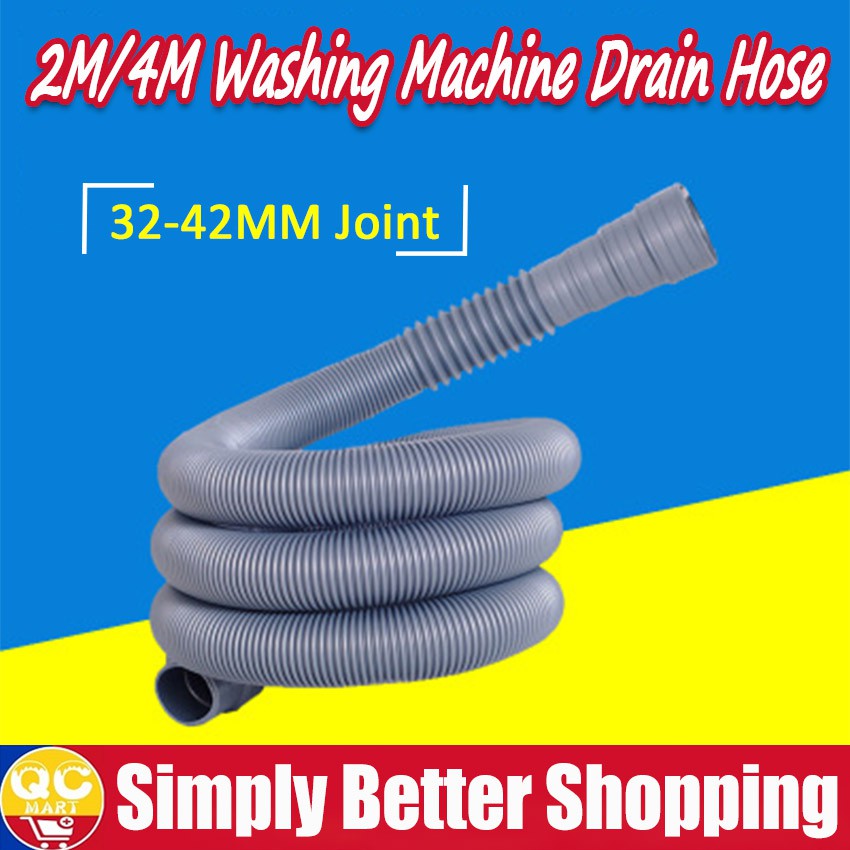2M/4M Universal Washing Machine Washer Hose for Home Kitchen Outlet ...