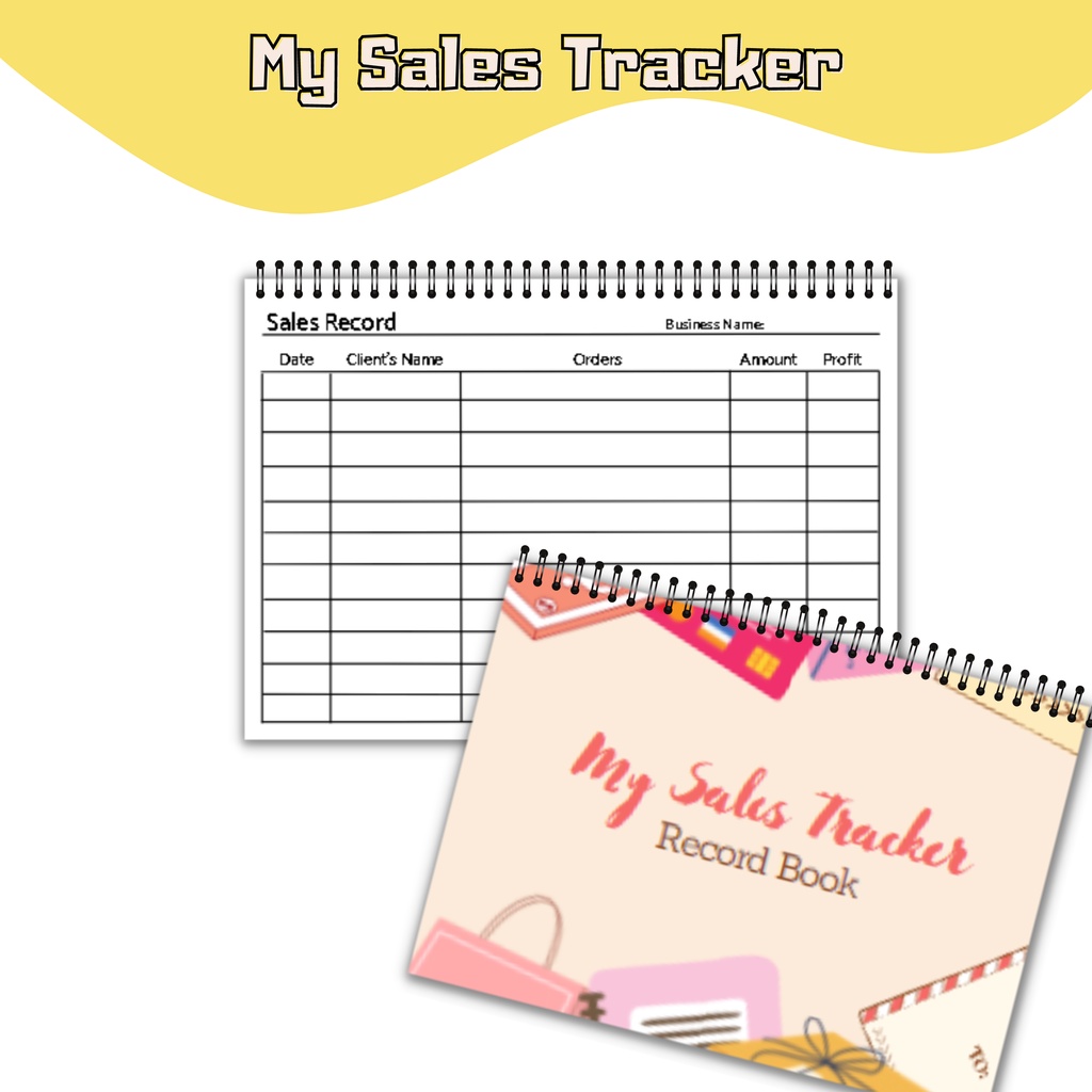 MY SALES TRACKER (NOW WITH INVENTORY TRACKER!) (RECORD BOOK) | Shopee ...