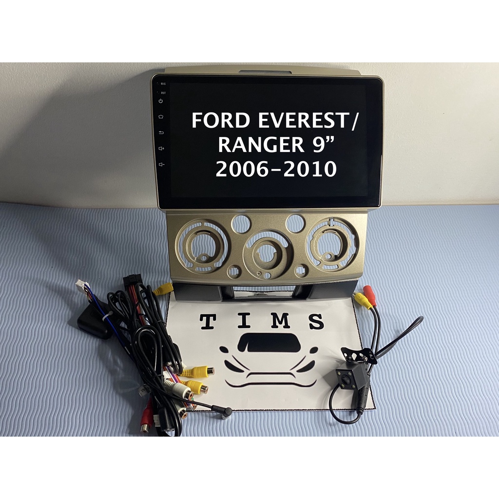 FORD EVEREST AND RANGER 2006 2007 2008 2009 2010 9" Android Head Unit ...