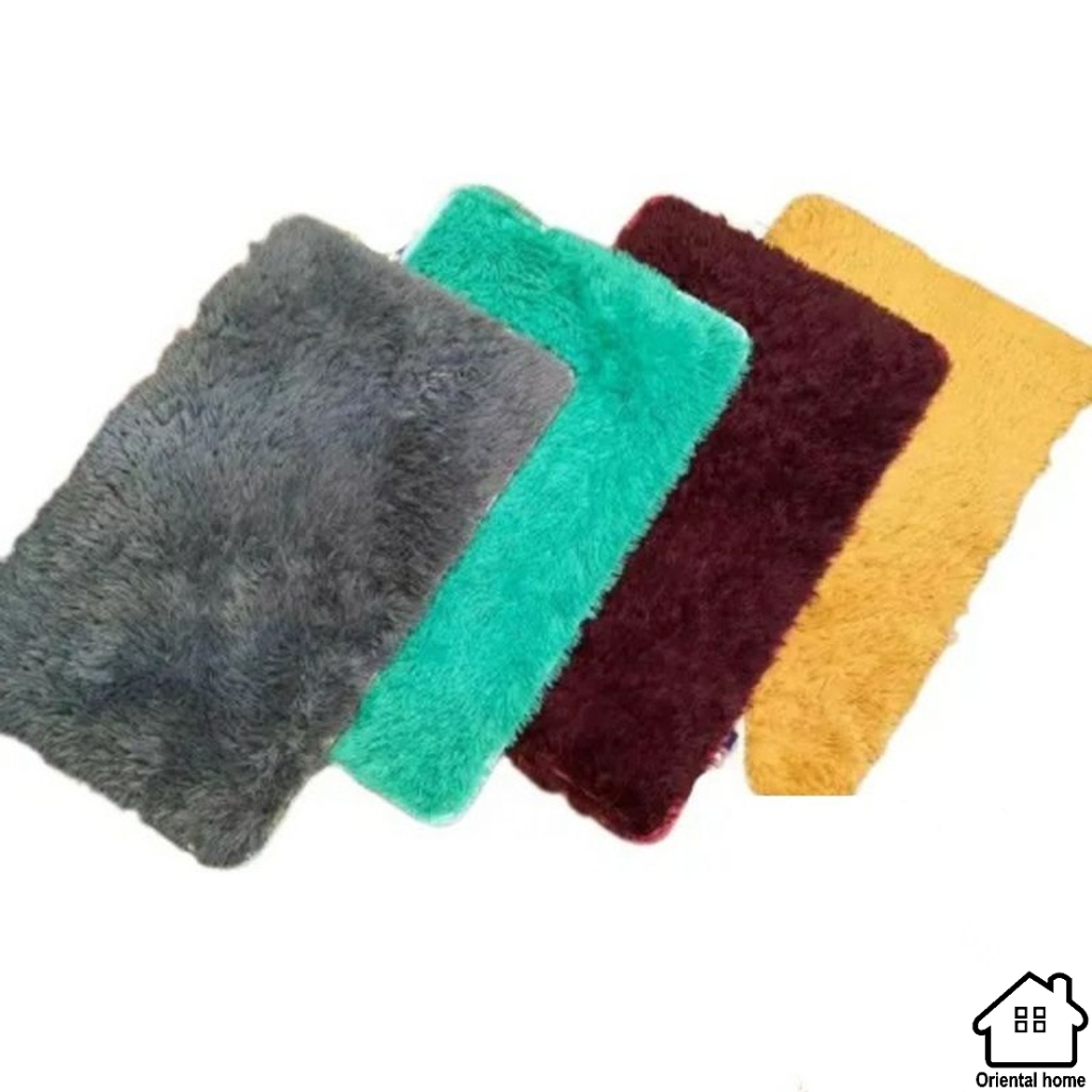 Luxury Fluffy Feather Doormat Carpet Rug Mat For Floor Kitchen Outdoor ...