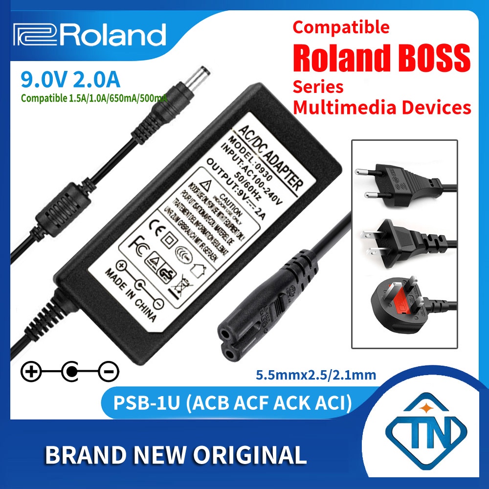 9V 2A AC DC Adapter PSB-1U PSB-1 PSB-120 for Roland BK-3 E-09 E-09W E ...