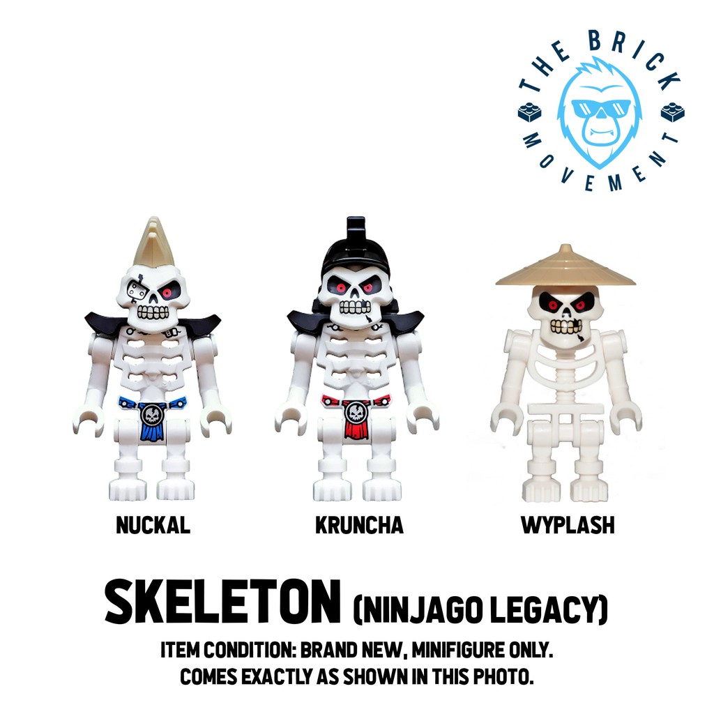LEGO® NINJAGO Skeleton Minifigure | Shopee Philippines
