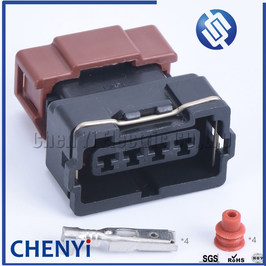 1 Set 4Pin 10378 Auto Connector Female Wire Socket For 4 AGE 16V TPS ...