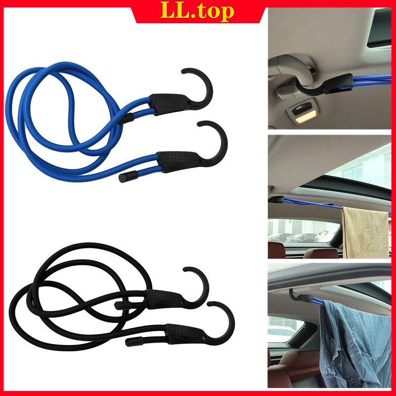 Car Interior Clothesline Elastic Strap Adjustable Tension Tape Luggage ...