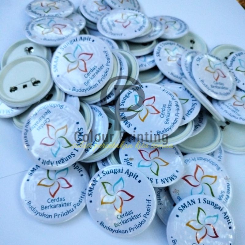 Print Key Chain & Pin | Round Pin | Ganci Back And Forth| Glass Ganci ...