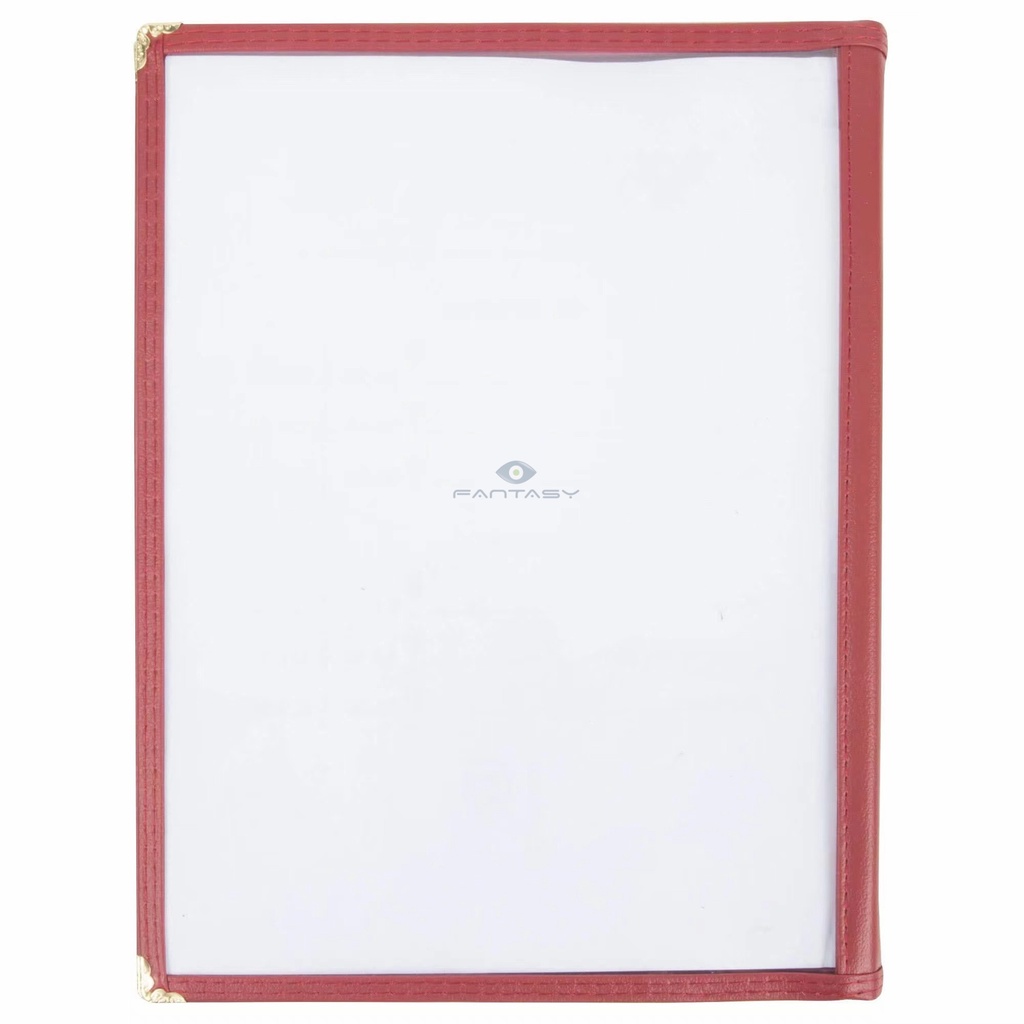 8 Pages 16 Faces A4 Transparent Menu Covers Restaurant Menu Folder Menu ...