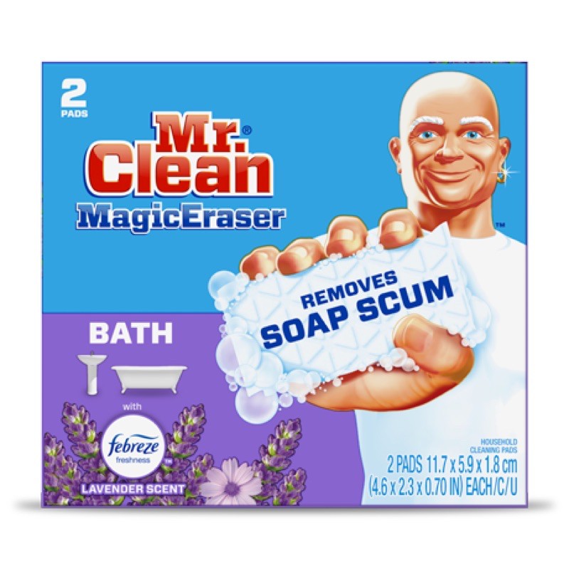 mr clean magic eraser bath with febreze lavender scent | Shopee Philippines