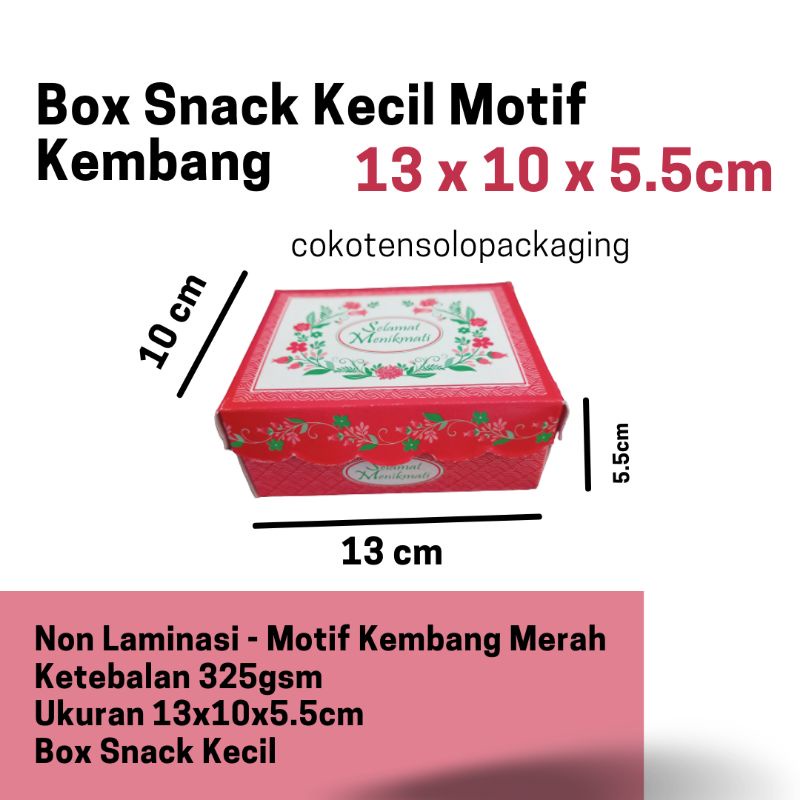 MAWAR Small snack box/snack box/Celebration box/arisan box/Rose motif ...