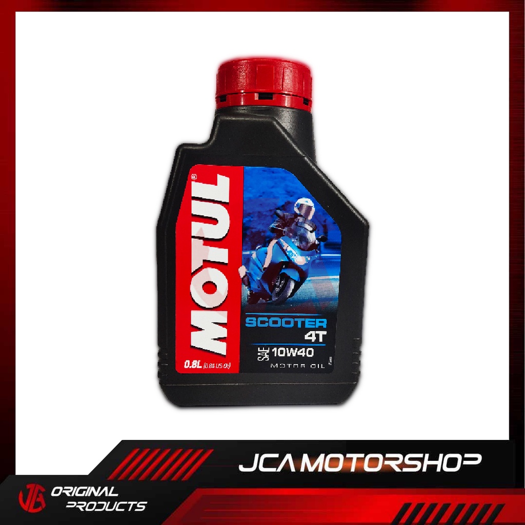 ORIGINAL MOTUL SCOOTER 4T 10W-40 MOTORCYCLE OIL - 800ML | Shopee ...
